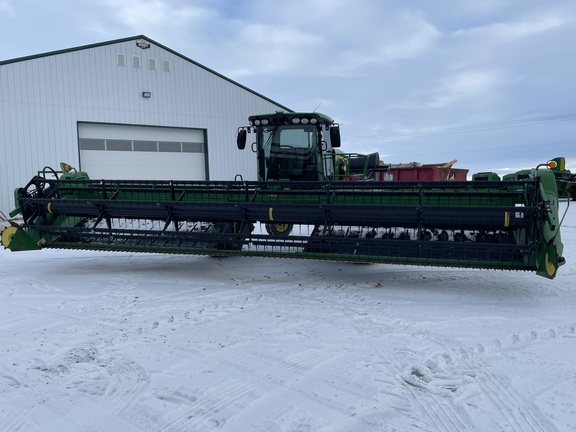 2012 John Deere D450 1E0D450XECC381723 | Used Windrowers for Sale