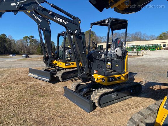 2025 John Deere 26 P | Compact Excavators | MachineFinder