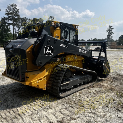 2025 John Deere 335P W MK76 MULCHER - Compact Track Loaders - Conyers, GA