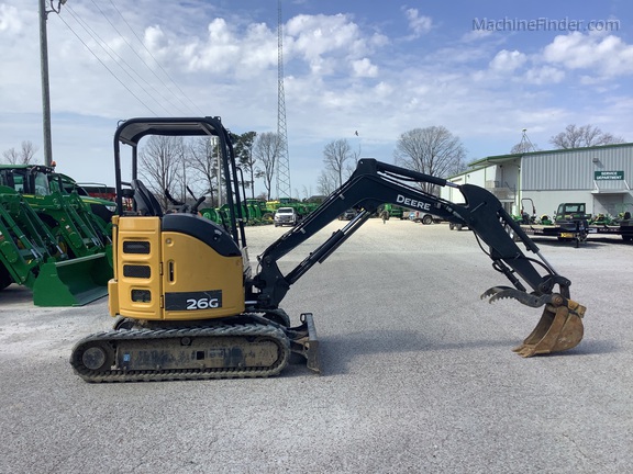 2019 John Deere 26G | Compact Excavators | MachineFinder