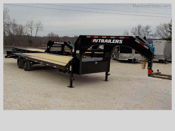 2023 PJ 25'LOW PRO W/SINGLES REG RAM PS | Trailers | MachineFinder