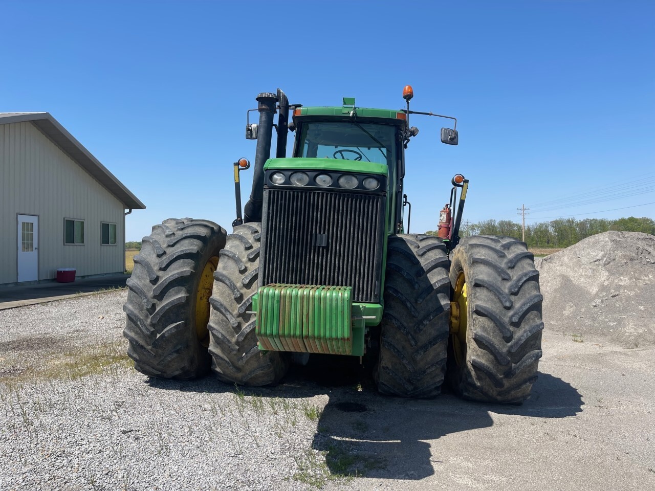 Big John Deere Tractors Working