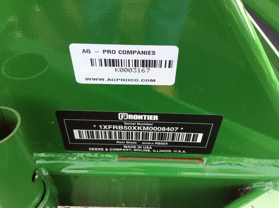 2021 John Deere RB5060 - Tractor Blades - Zanesville, OH