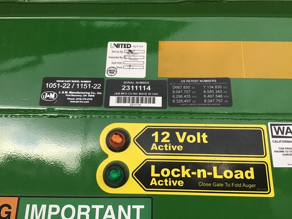 2023 J&M 1151-22 | United Ag & Turf | John Deere | Used Equipment for Sale
