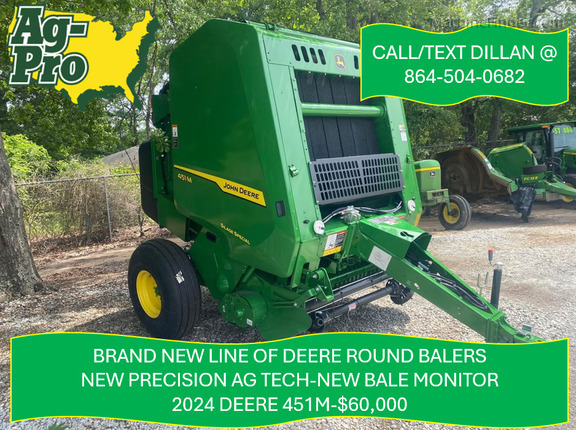 2024 John Deere 451M | Round Balers | MachineFinder