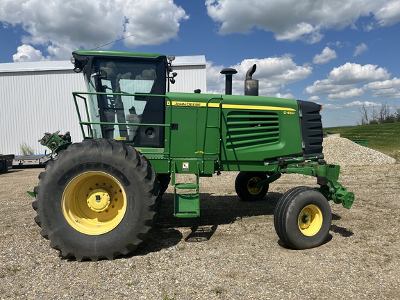 2012 John Deere D450 1E0D450XLCC381654 | Used Windrowers for Sale