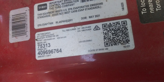 2021 Toro TITAN 75313 - Zero-Turn Mowers - Logansport, IN