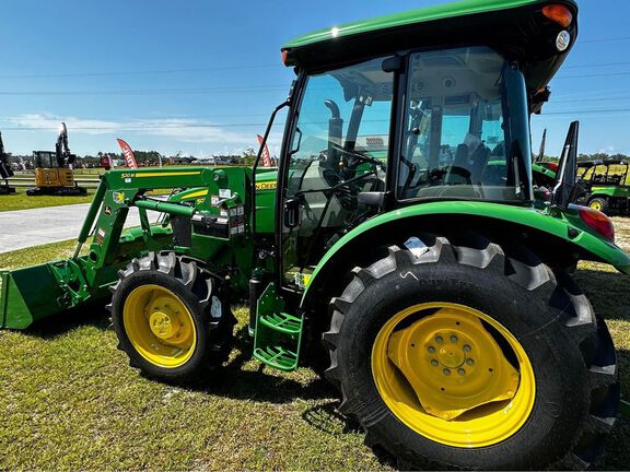 2024 John Deere 5075E Premium A/C Cab w/ 520M Loader - Compact Utility ...