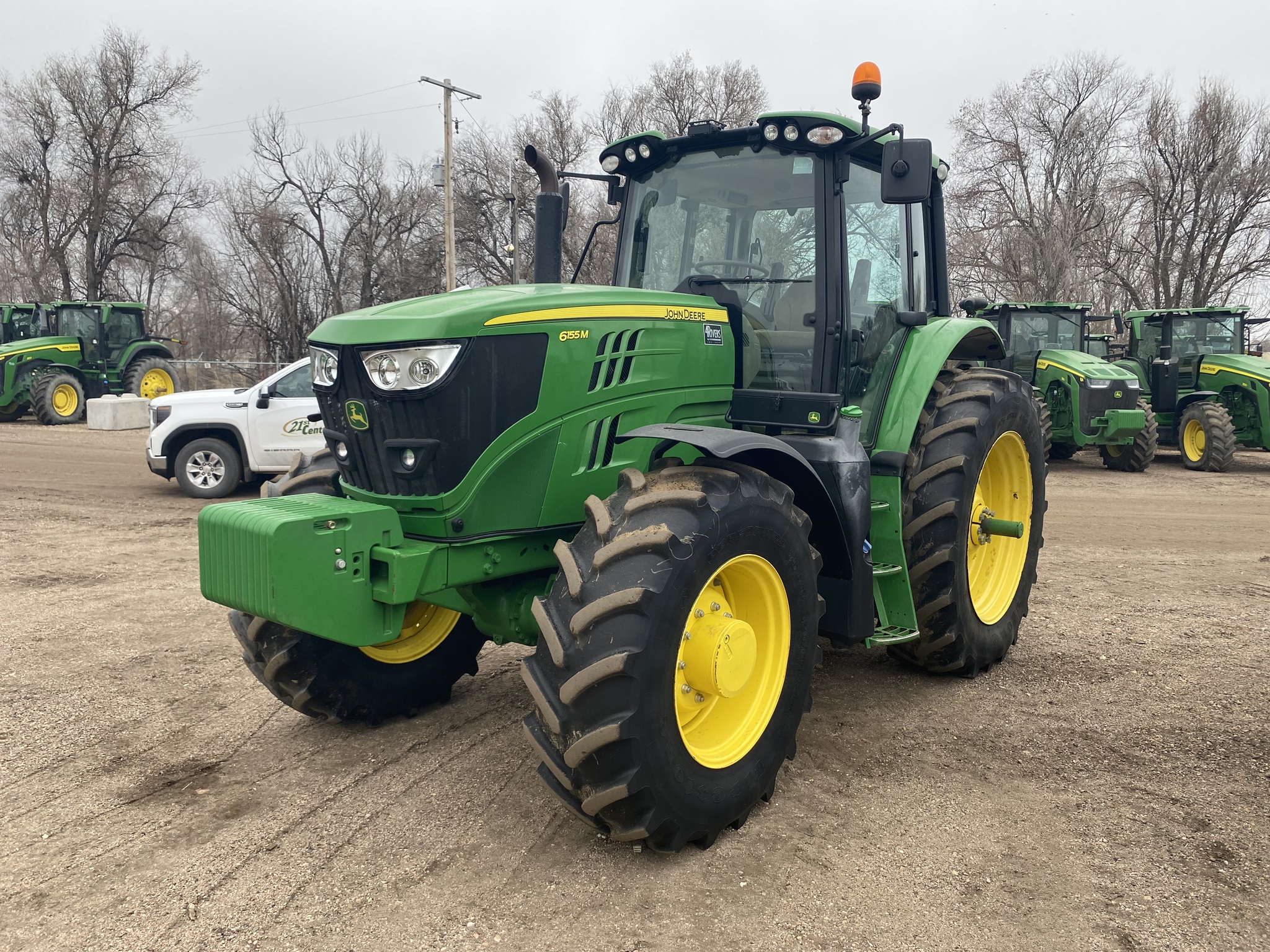 2022 John Deere 6155M Row Crop Tractor For Sale At 21st Century Equipment | 10233482