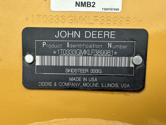 2020 John Deere 333G - Compact Track Loaders - Edgerton, OH