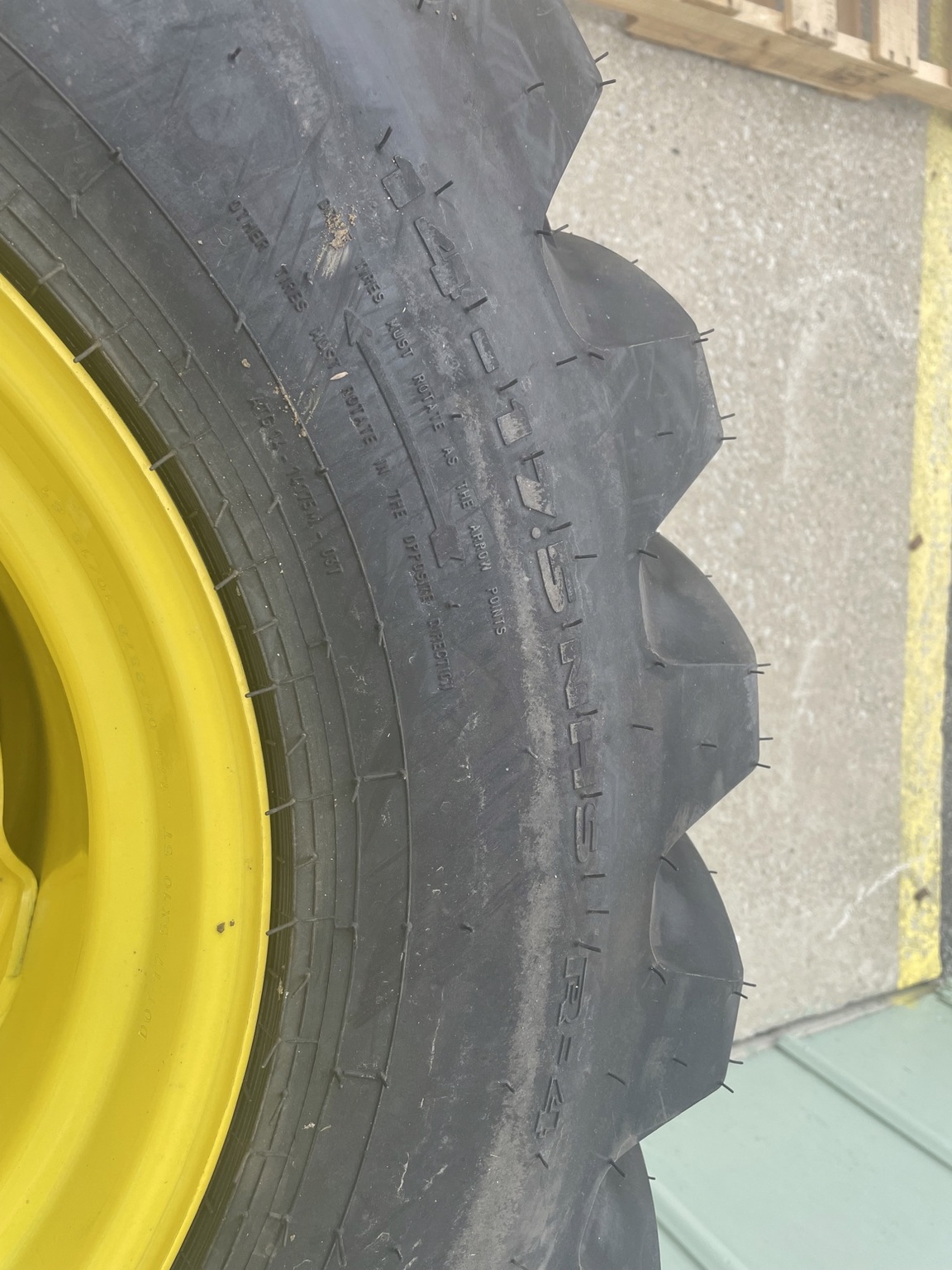 John Deere Tractor Tire Tracks