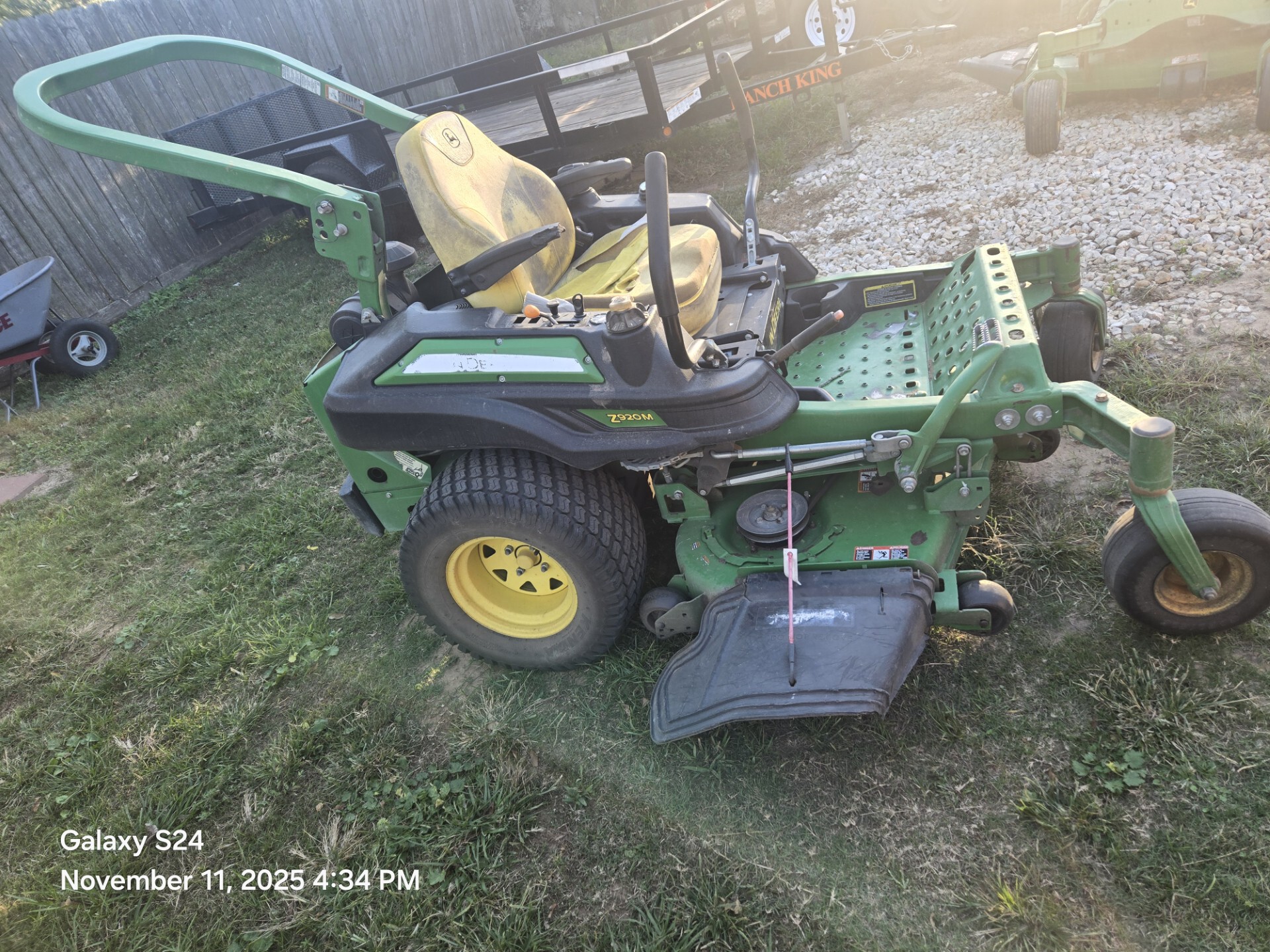 2020 John Deere Z920M Zero Turn Mower For Sale Stock 45101 » King Ranch ...