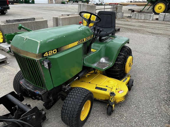 John Deere 420 Garden Tractor Front End Loader | Fasci Garden