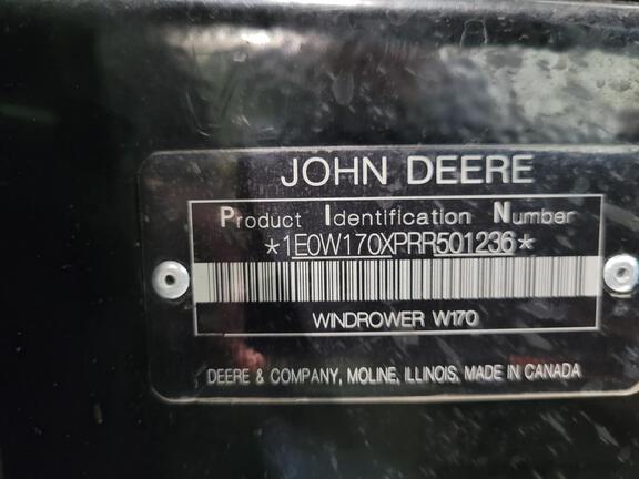 2024 John Deere W170 - Windrowers - Dawson Creek, BC