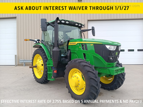 2022 John Deere 6R 155 | Row Crop Tractors | MachineFinder