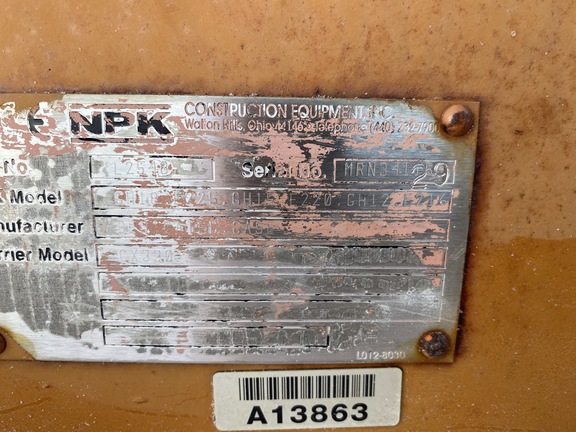 2014 NPK BRACKET - Buckets - Goodfield, IL