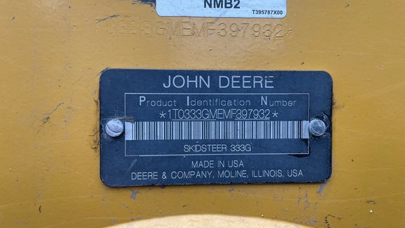 2021 John Deere 333G - Compact Track Loaders - Three Rivers, MI